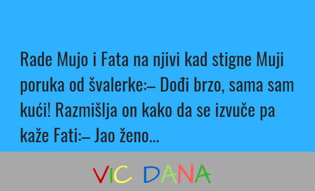 VIC DANA: Rade Fata i Mujo na njivi… | Prvi24